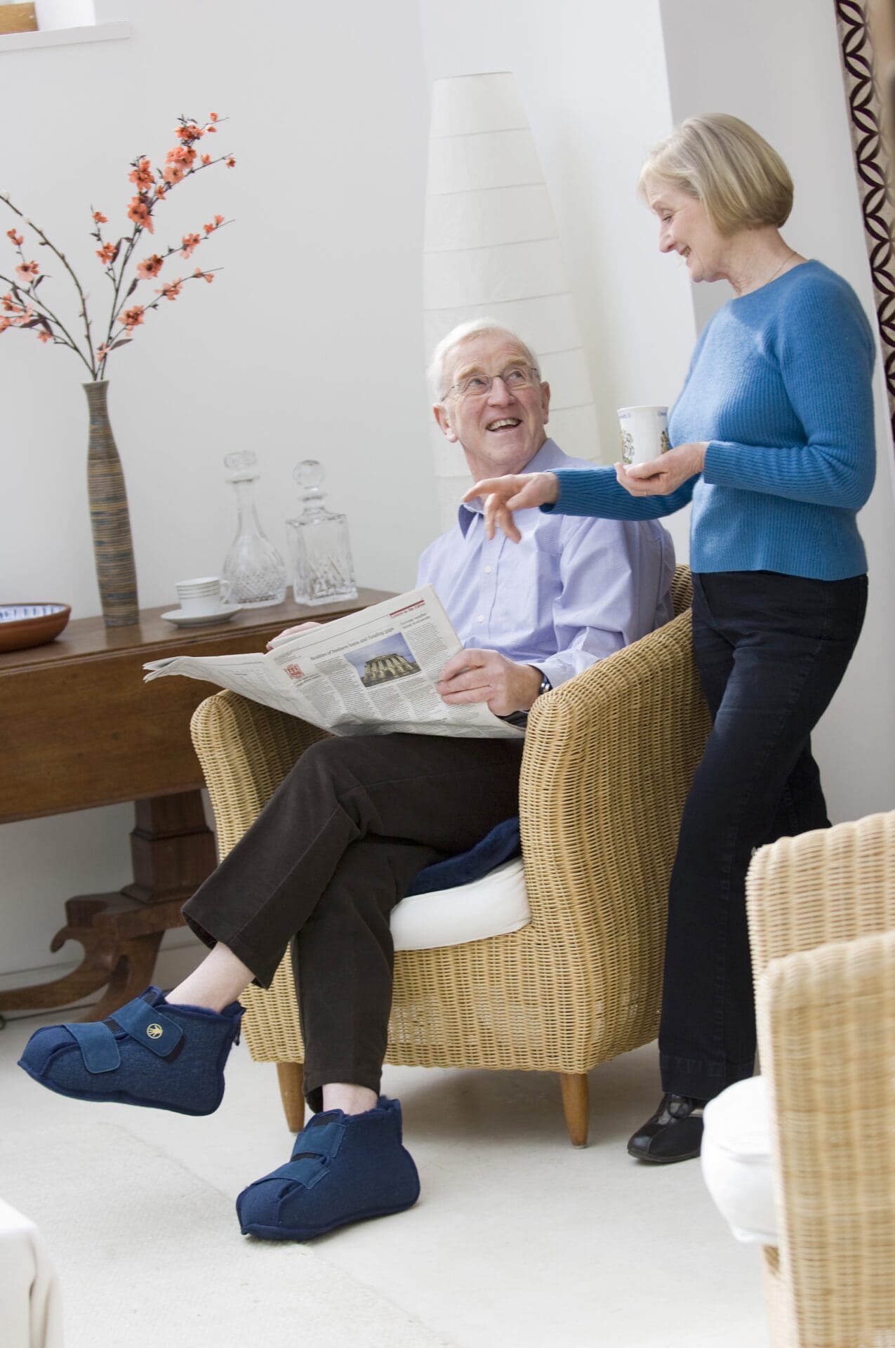 Shear Comfort Slumber Slipper | BES Healthcare - Assistive Technology ...